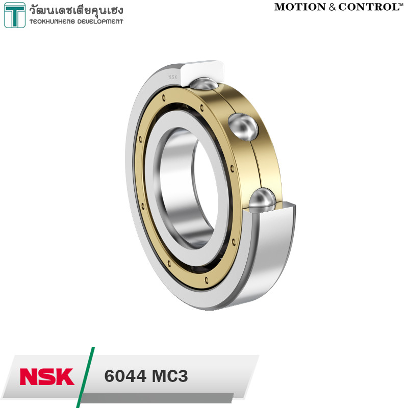 NSK 6044 MC3 Deep Groove Ball Bearing Size 220x340x56