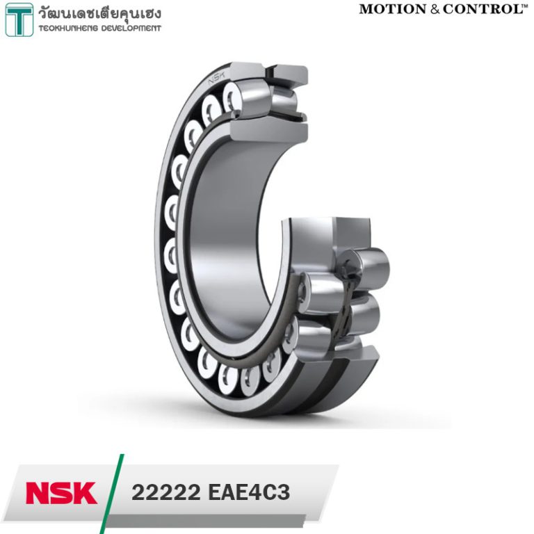 NSK 22222 EAE4C3 ลูกปืน 110-200-53 Spherical Roller Bearing