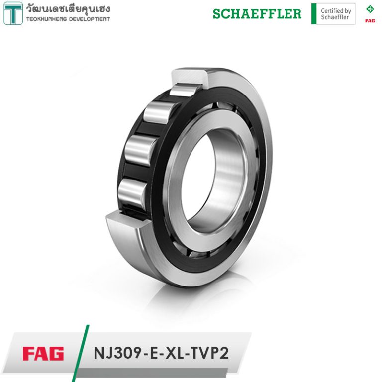 FAG NJ309-E-XL-TVP2 ตลับลูกปืน 45x100x25 Bearing